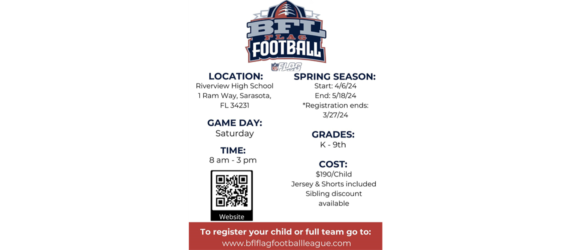 BFL Flag Football League > Home